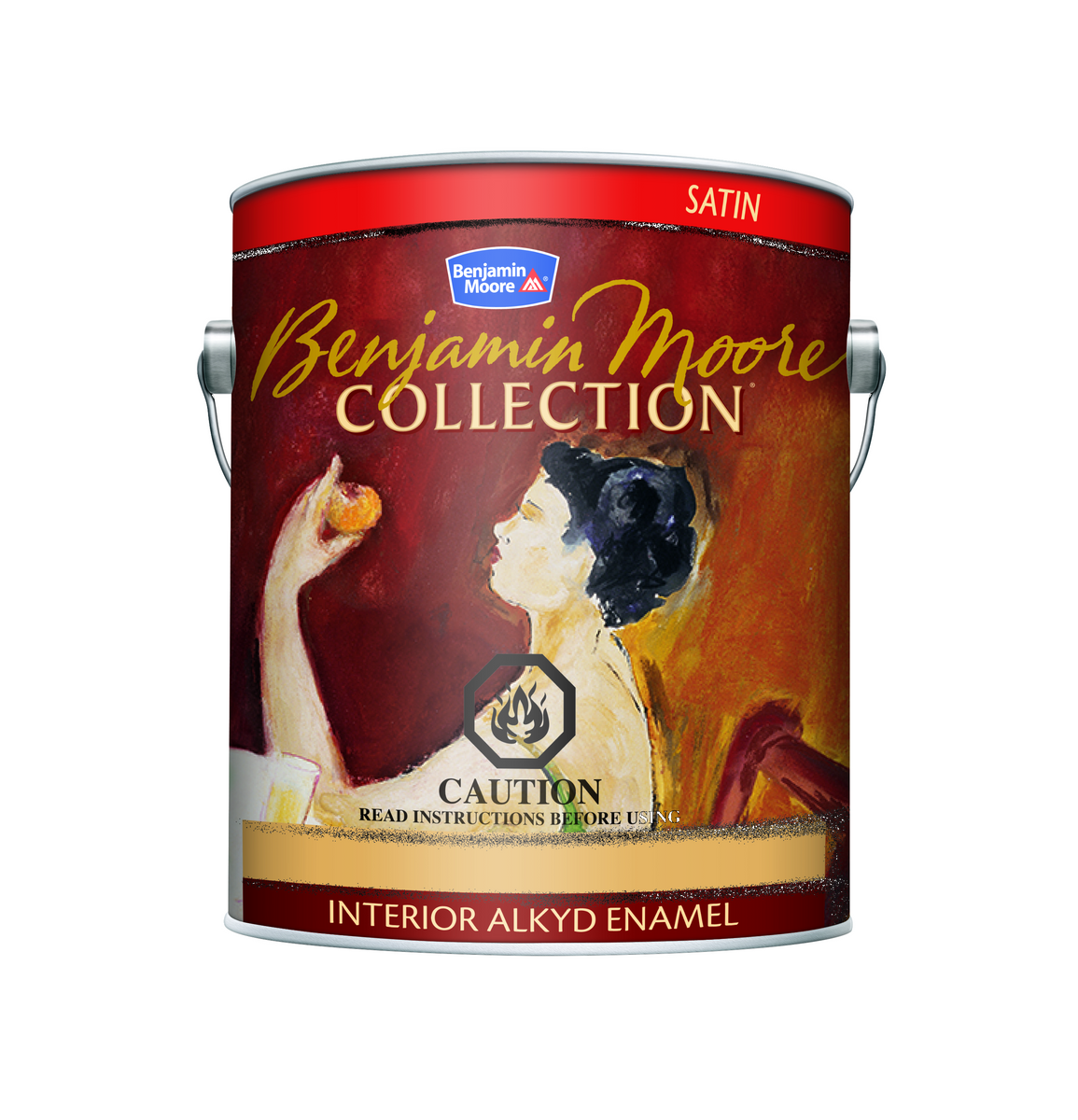 Benjamin Moore Collection Interior Alkyd Satin Enamel Paint (F235 ...