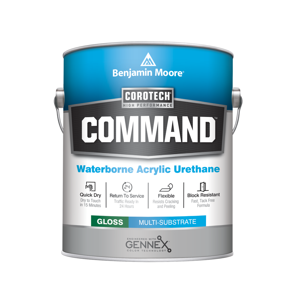 Benjamin Moore Corotech COMMAND Waterborne Acrylic Urethane Interior/E ...